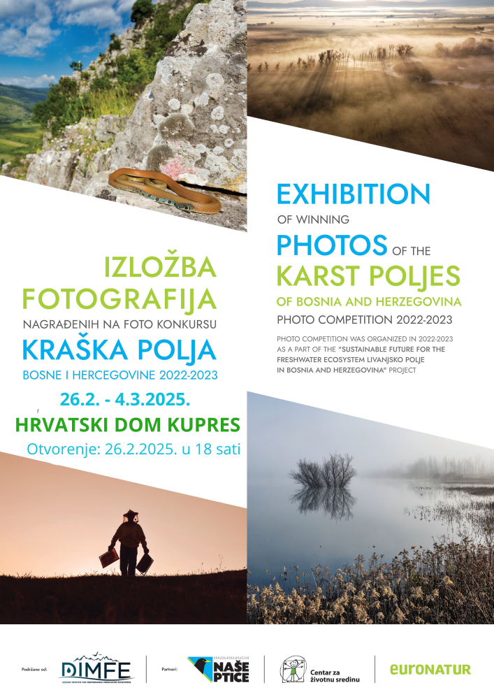Izložba fotografija pod nazivom „ Kraška polja Bosne i Hercegovine 2022 ...